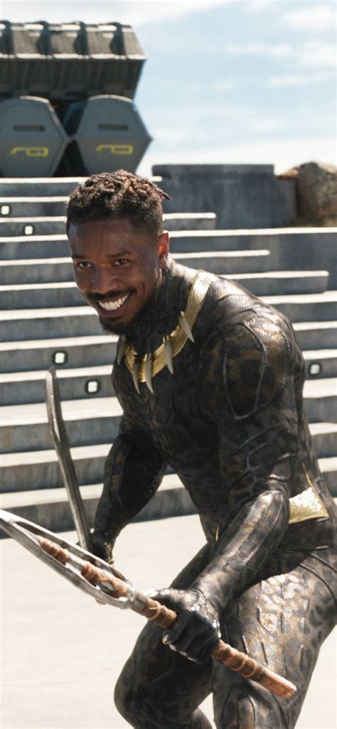Black Panther Killmonger Hd Wallpaper At Sandy Faria Blog