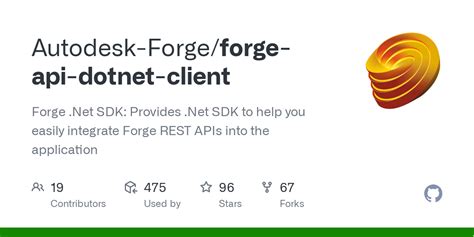 Github Autodesk Forgeforge Api Dotnet Client Forge Net Sdk