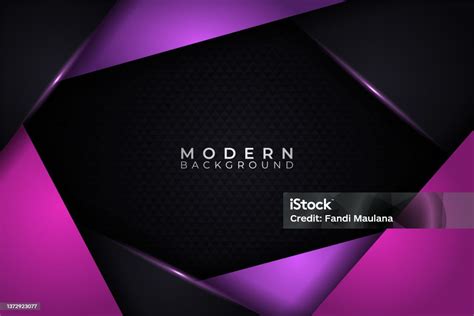 빛나는 보라색과 추상 적 배경 현대 대각선 오버랩 어두운 레이어 0명에 대한 스톡 벡터 아트 및 기타 이미지 0명 3차원