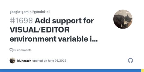 Add Support For Visualeditor Environment Variable In External Editor Selection · Issue 1698