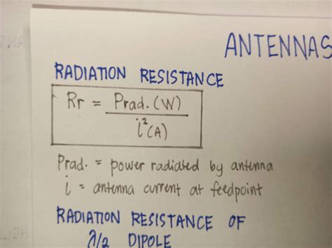 4 Antenna And Waveguide Formulas Flashcards Quizlet