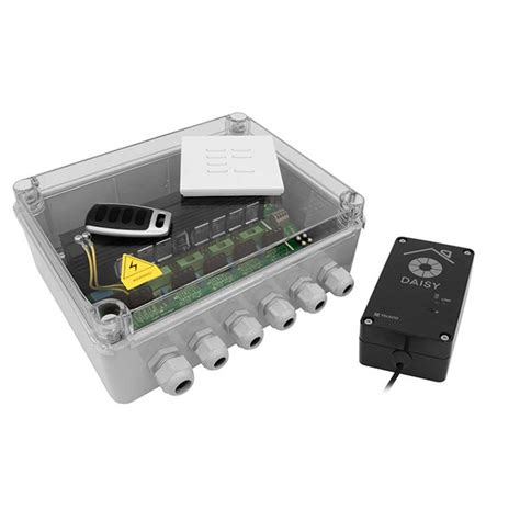 Wise Controls 240v 4x500w Wi Fi Scene Box Kit With Keypad Key Fob And Clear Lid Ukes