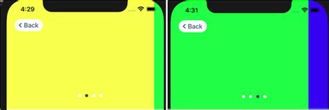 swift uiscrollview with paging enable not working properly stack