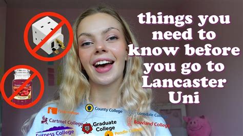 Things You NEED To Know Before You Go To Lancaster University Rachel