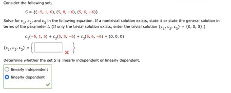 Solved Consider The Following Set Chegg