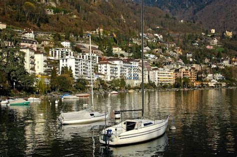 Riviera Vaudoise Montreux Switzerland Premium Photo