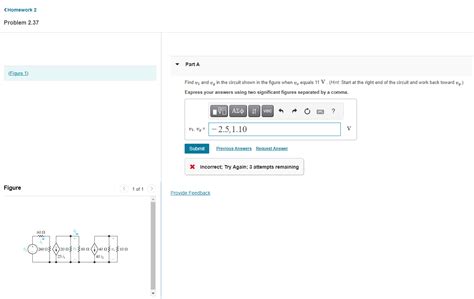solved find v1 and vg in the circuit shown in the figure