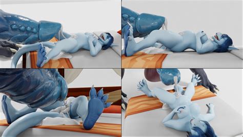 Rule 34 Absurd Res After Sex Anthro Bed Big Dom Small Sub Big Penis Blender Software Bodily