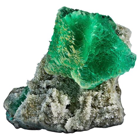 Fluorite On Quartz Xiefang Mine China At 1stdibs