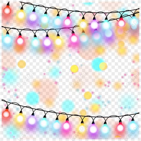 가벼운 효과 테두리 일러스트 장식으로 스폿 컬러 빛입니다 조명 효과 색깔 Png 일러스트 무료 다운로드 Lovepik