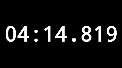Stopwatch 1 Hour Youtube
