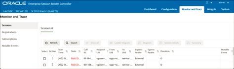 Oracle Sbc Admin Task Enabling Monitor And Trace” Where Is My