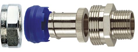 79001670 Flexicon Fsu16 M16 C Nickel Plated Brass Fitting Pkg 10 Wartel Voor Metalen