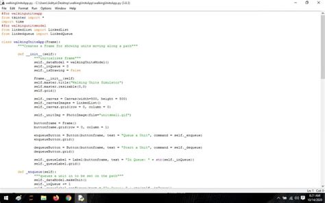 Download Walking Units App Gui App Using The Python Tkinter Project