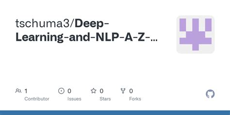 GitHub Tschuma Deep Learning And NLP A Z How To Create A ChatBot