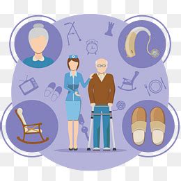 照顾老人素材免费下载 照顾老人图片大全 千库网png