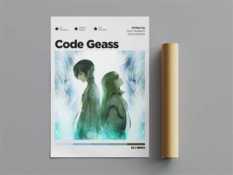 Code Geass Poster Minimalist Poster Anime Poster Wall Art Wall