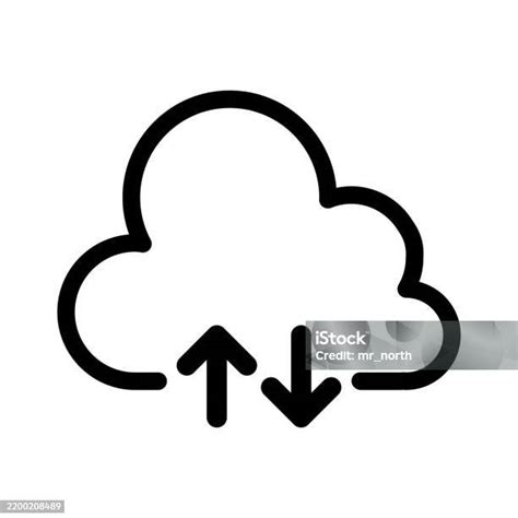 데이터 전송 아이콘 얇은 선 스타일 벡터 일러스트 레이 션 그래픽 디자인 0명에 대한 스톡 벡터 아트 및 기타 이미지 0명 고립 색상 데이터 Istock