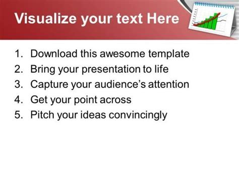 Green Bar Graph With Red Arrow PowerPoint Templates Ppt Backgrounds For Slides