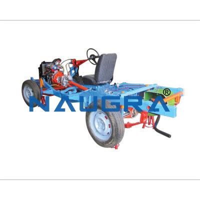 Demonstration Car Chassis Automobile Engineering Model And Training System For Engineering