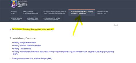 Permohonan Mini Transkrip Uitm Pelaksanaan Sistem Penasihat Akademik Ppt Download Yuni Alita