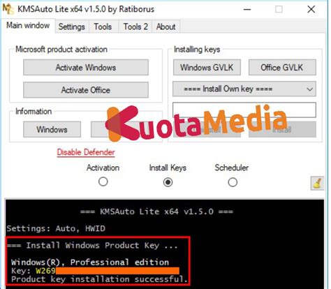 Cara Aktivasi Windows Pro Offline Online Tanpa Product Key