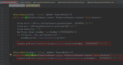 java lang nullpointerexception for com alibaba nacos naming misc client getlarge · issue