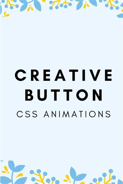 Pure Css Creative Button Hover Effect