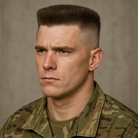 Flat Top Military Cut