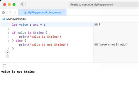 Swift のデータ型の確認と変換 Is As 演算子 Swift 入門 Ios 開発入門