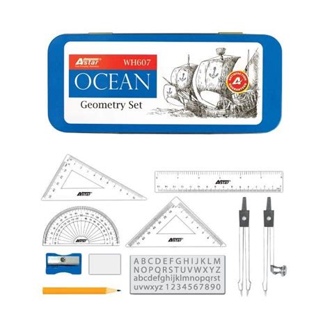Astar Ocean Mathematic Instruments Geometry Set Math Set Lazada