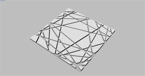 Parametric Design Labo For Automotive Design 【grasshopper 36】ランダムに分割したパターンの作り方