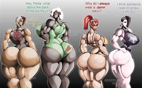 Rule 34 4girls Amber Eyes Angron Angry Annoyed Big Ass Big Breasts Bikini Bikini Bottom Bikini