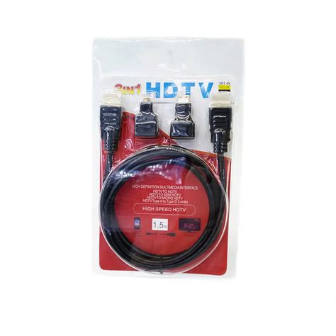 ขาย X Tips Hdmi 3in1 Hdtv สายhdmi แบบ 3in1 รองรับ Hdmi Mini Hdmi และ