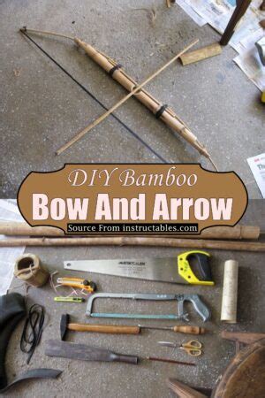Homemade DIY Bow And Arrows You Can Build Easily DIYsCraftsy