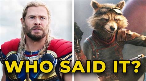 MCU Quiz Who Said It Thor Or Rocket Page 6