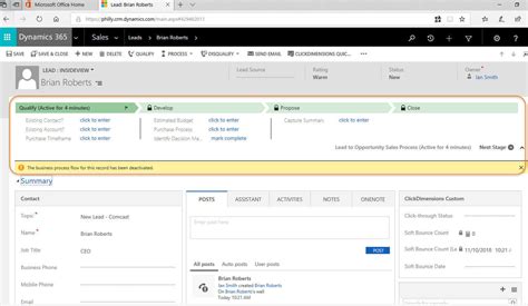 Remove Business Process Flows In Dynamics 365 Syncratec