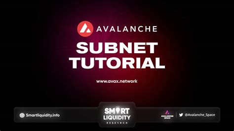 The Avalanche Subnet Tutorial Contest Smart Liquidity Research