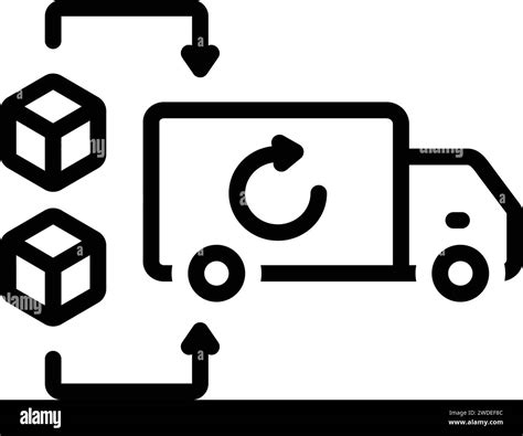 Icon For Reverse Logisticsreverse Stock Vector Image And Art Alamy