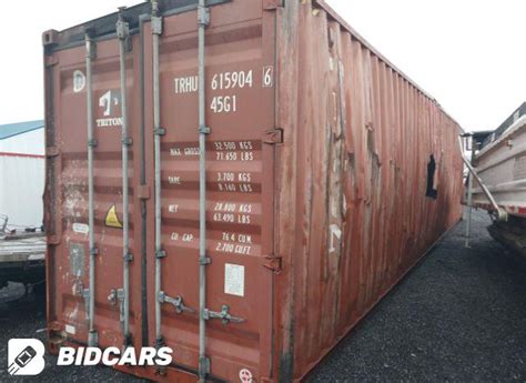 2021 Triton Shipping Container Triton Shipping Container Trhu6159046