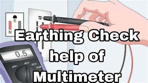 How To Check Earthing Using Multimeter At Home YouTube
