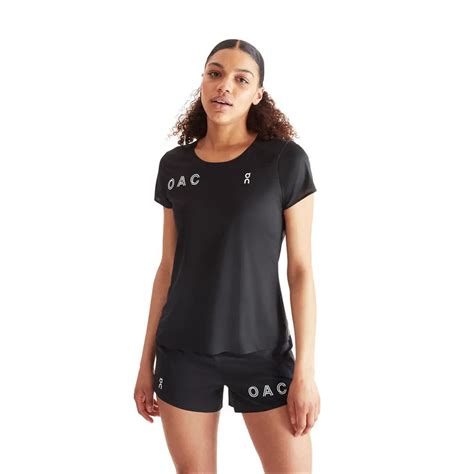 Womens On Running Oac Performance T Black