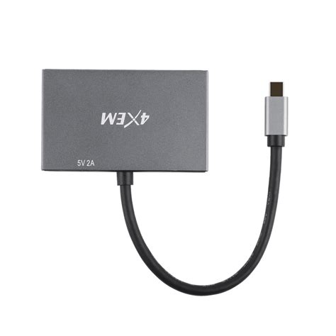 4xem 3 Port Mini Displayport To Displayport 8k Dual 4k Multi Monitor H