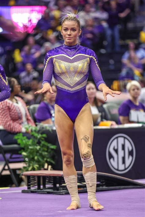 Livvy Dunne At Florida V Lsu Gymnastics Meet In Baton Rouge 01172025