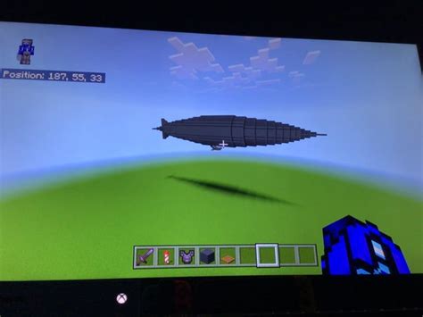 Made Another Build Its A Blimp R Minecraftbuilds