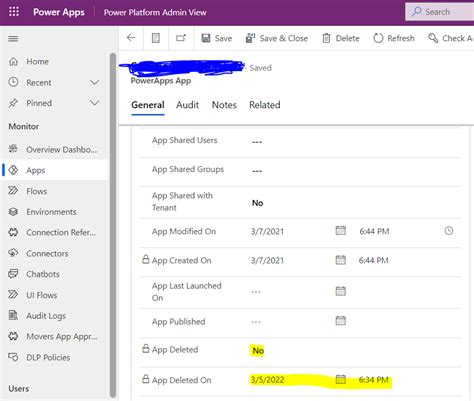 Coe Starter Kit Bug App Deleted Field Shows No Where As We