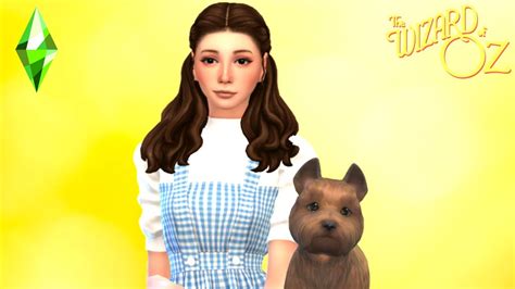 Dorothy [the Wizard Of Oz] Create A Sim I Sims 4 Youtube