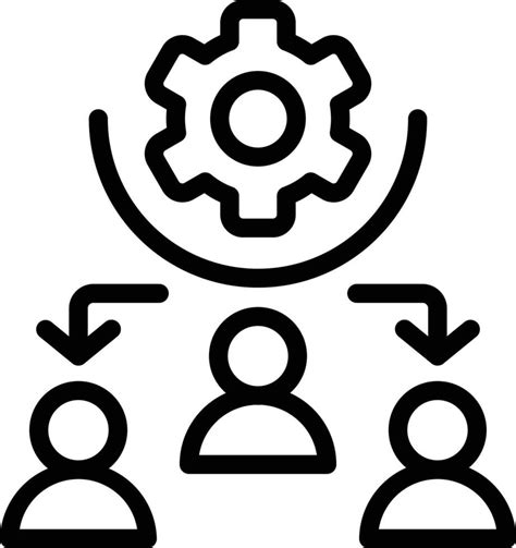 Delegate Vector Icon Style 25371785 Vector Art At Vecteezy