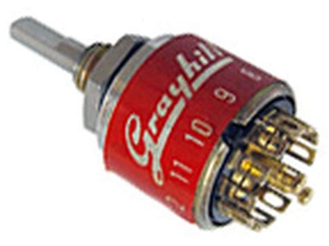 2p2t Pcb Wafer Sealed Rotary Switch Surplus Sales Of Nebraska