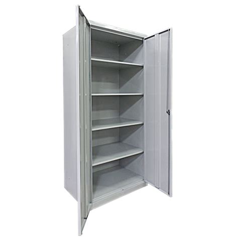 Купити Господарська металева шафа з полицями Smd 80 в Україні ‣ ціна 6800 грн від виробника